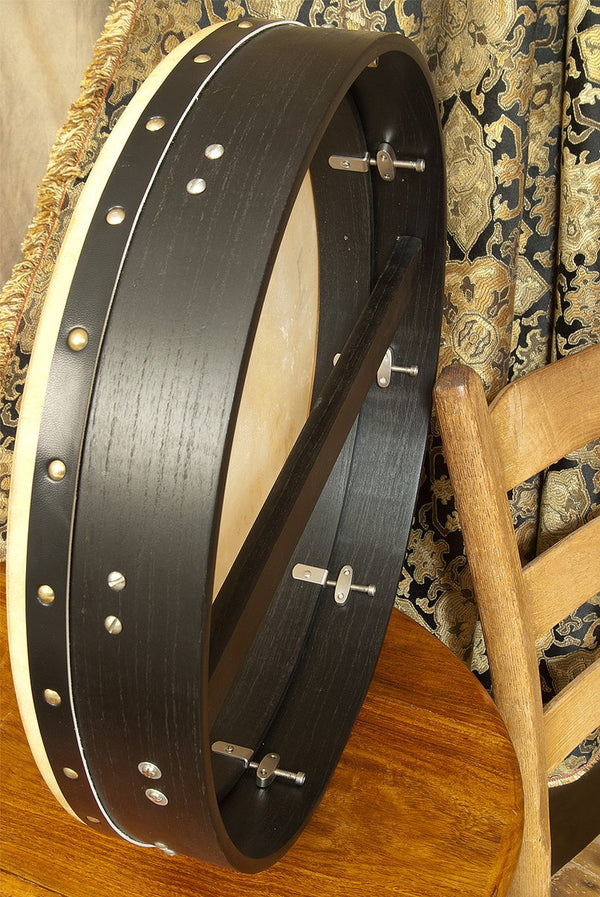 Roosebeck Bodhran, 18"x 3.5", Tune, Black, Single – Lark in the Morning
