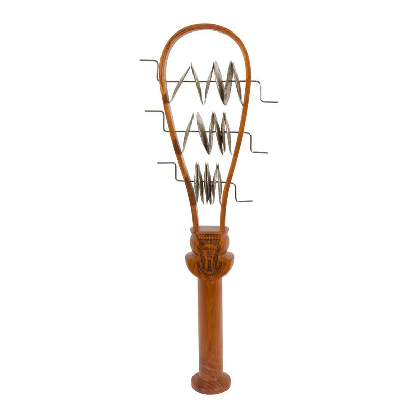 Tahya Ceremonial Systrum Red Cedar Sistrum, 16 inches tall – Lark in ...